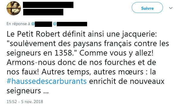 Jacquerie et gilets jaunes : retour sur « Jacques Bonhomme » ~ Entre-Temps